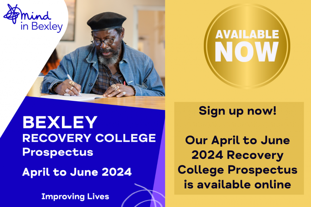 Download the new Mind in Bexley Recovery College Prospectus - Mind in ...