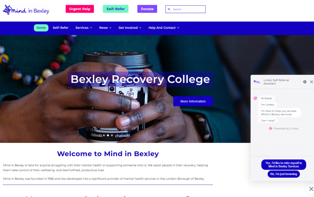 A new way to make referrals to Mind in Bexley services - Mind in Bexley