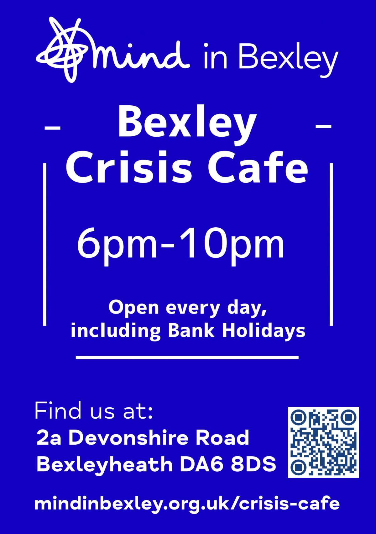 Crisis Cafe - Mind in Bexley